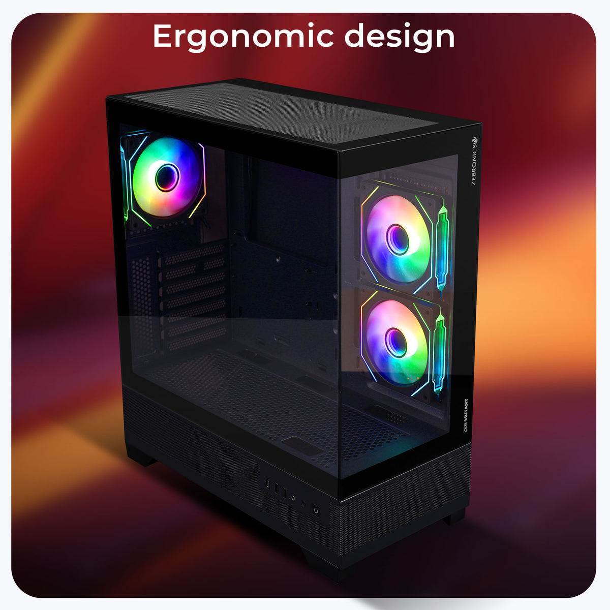 Zebronics Mutant Premium Gaming Chassis
