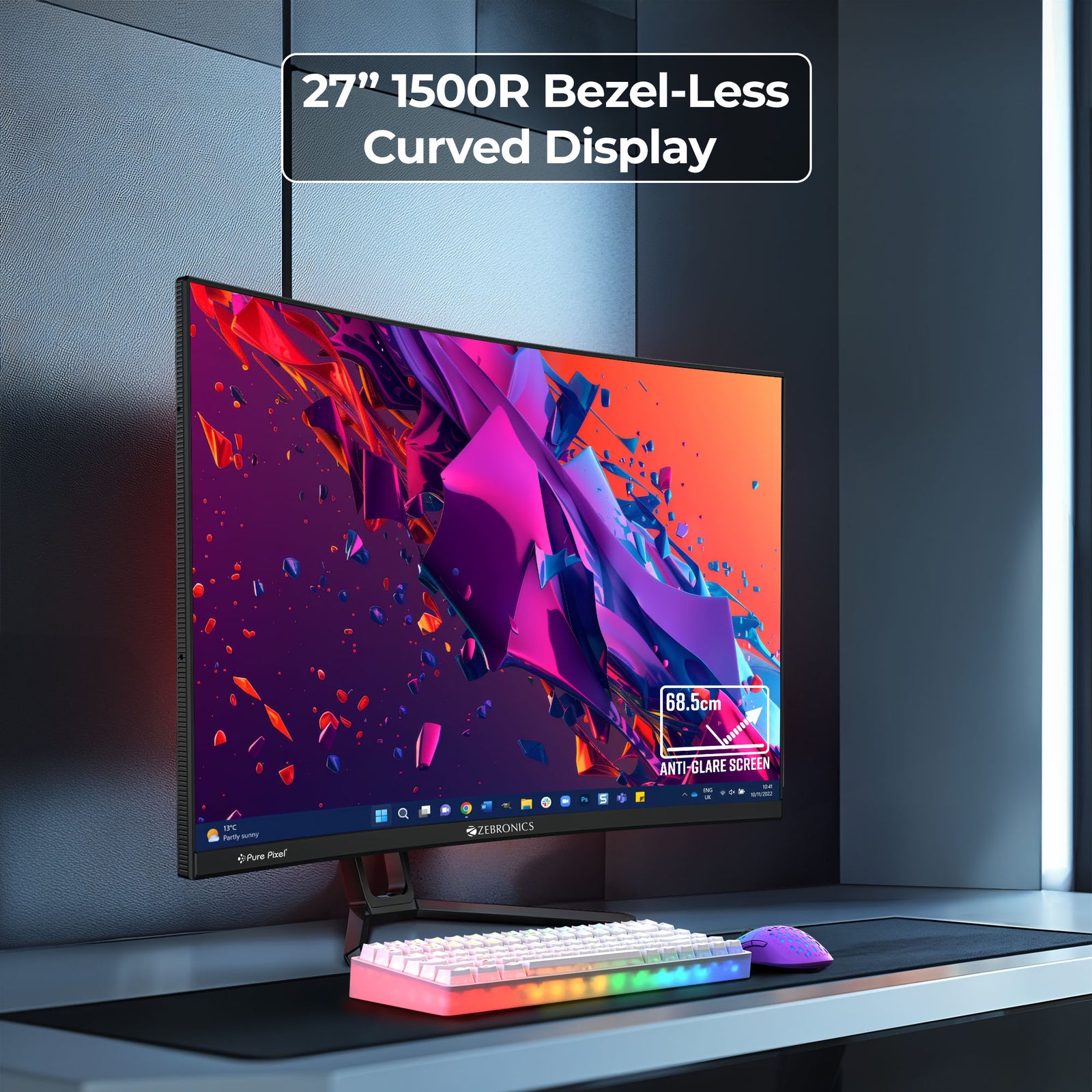 Zebronics N27B Gaming Monitor