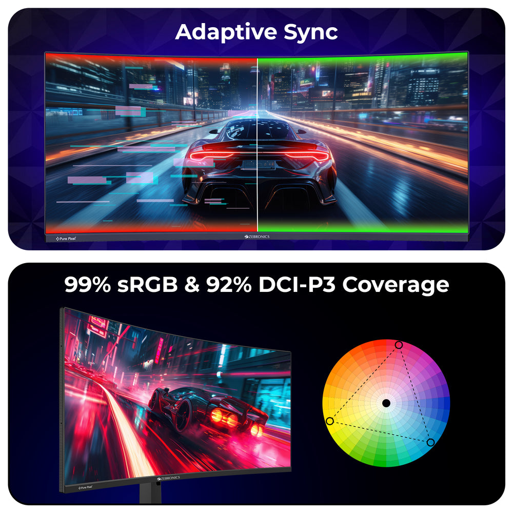 Zebronics N34A Gaming Monitor