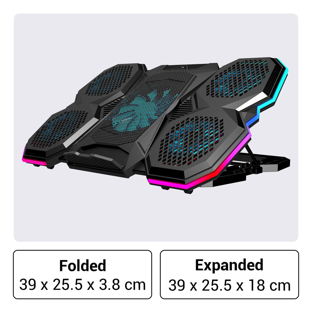 Zebronics NC8000 Laptop Cooling Pad
