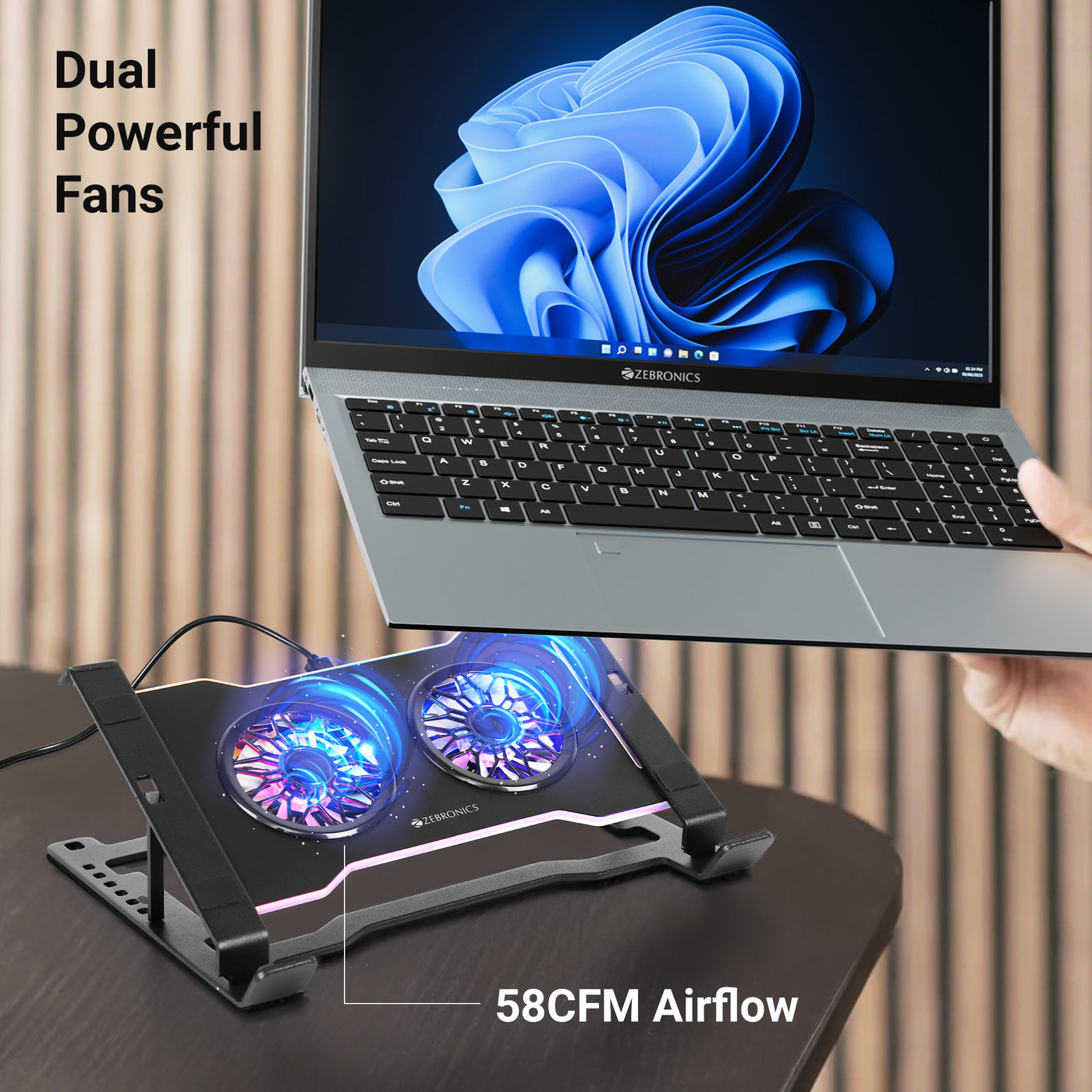 Zebronics NS5000 Laptop Stand