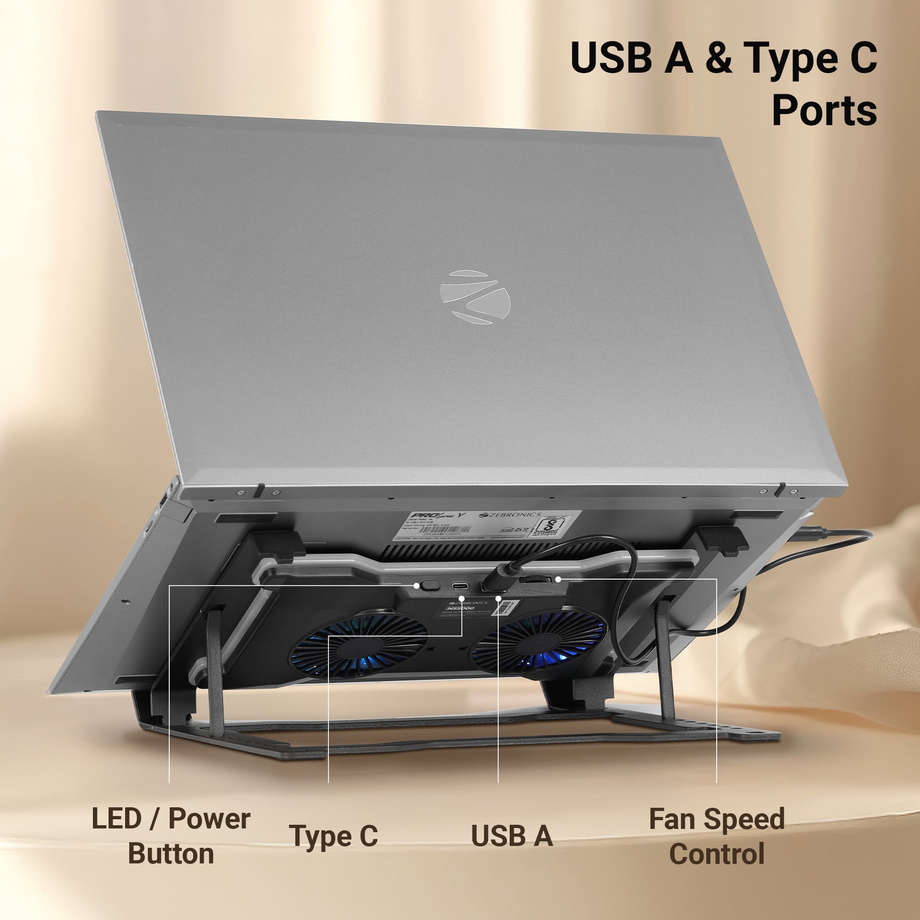 Zebronics NS5000 Laptop Stand
