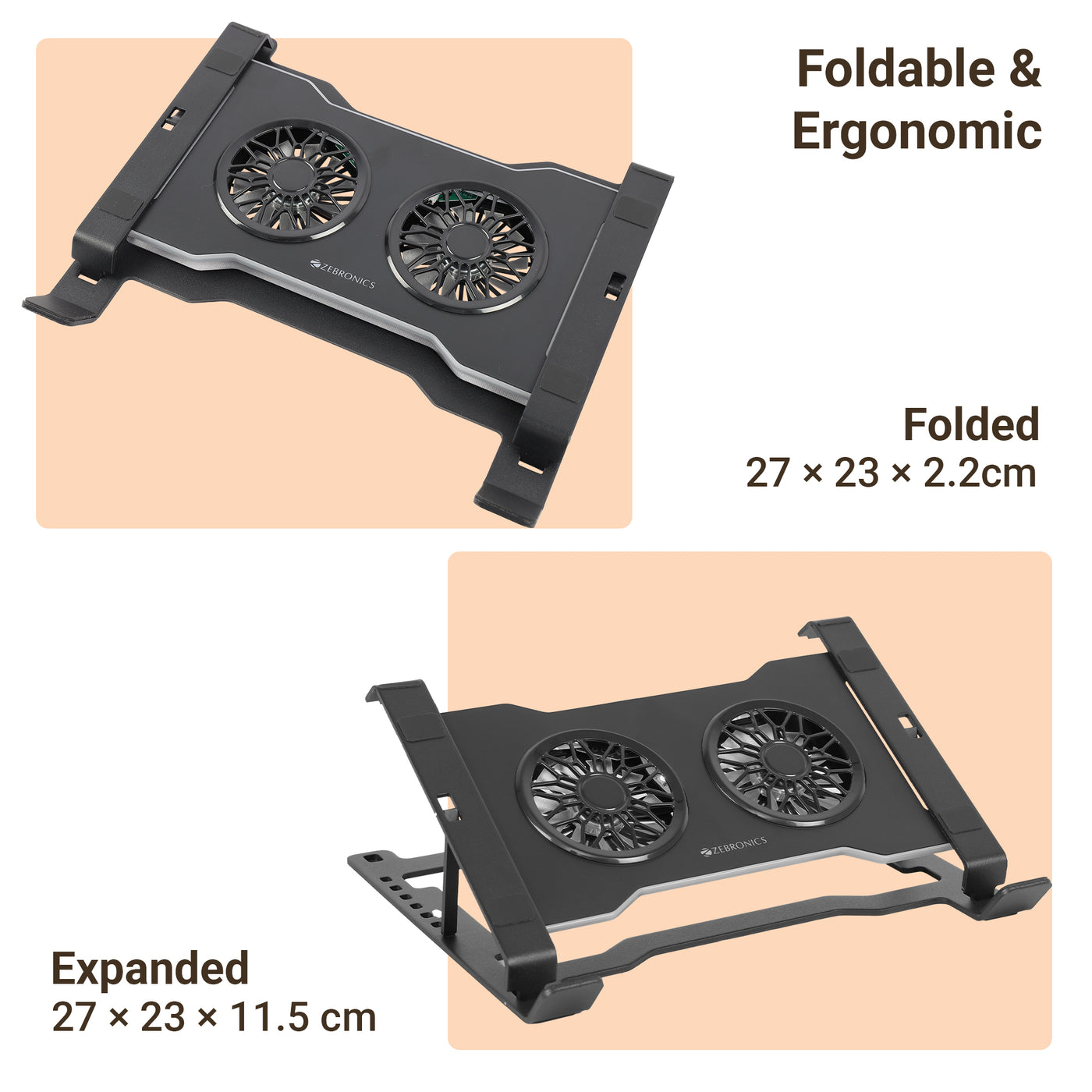 Zebronics NS5000 Laptop Stand