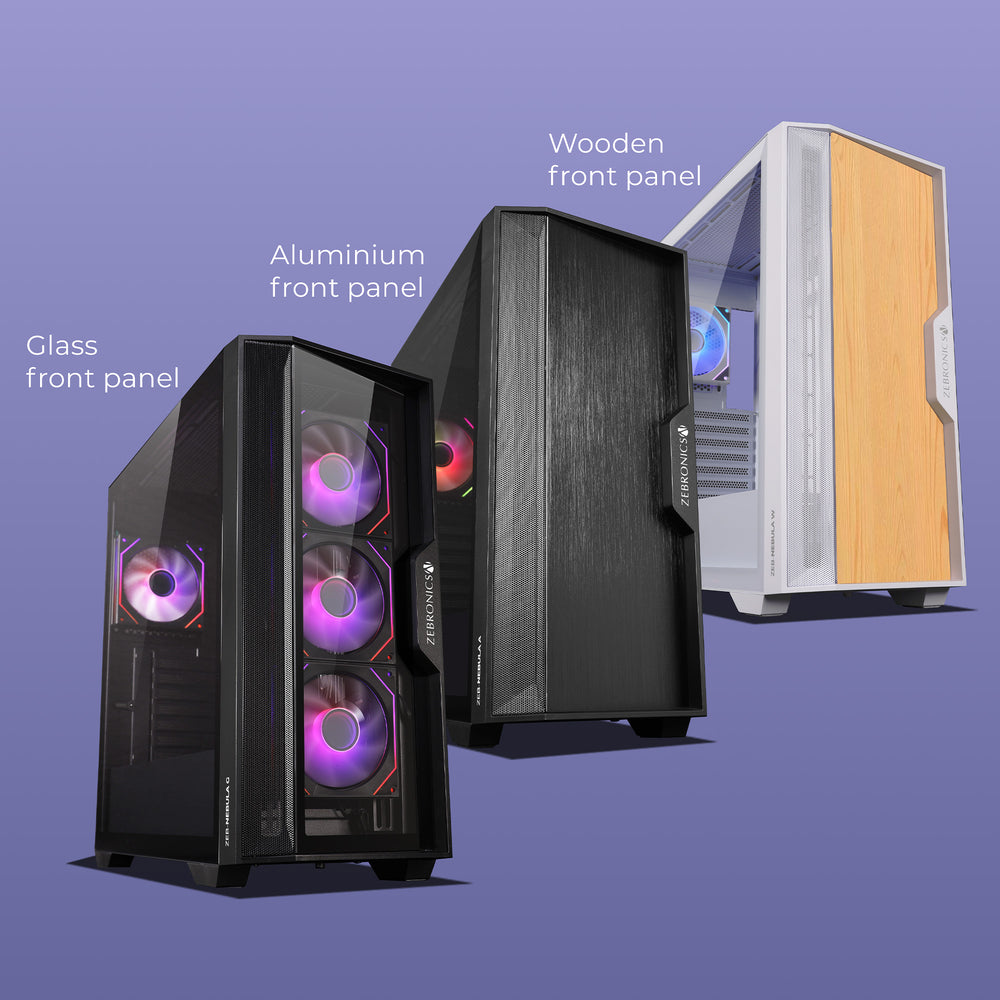 Zebronics Nebula G/A/W Premium Gaming Chassis