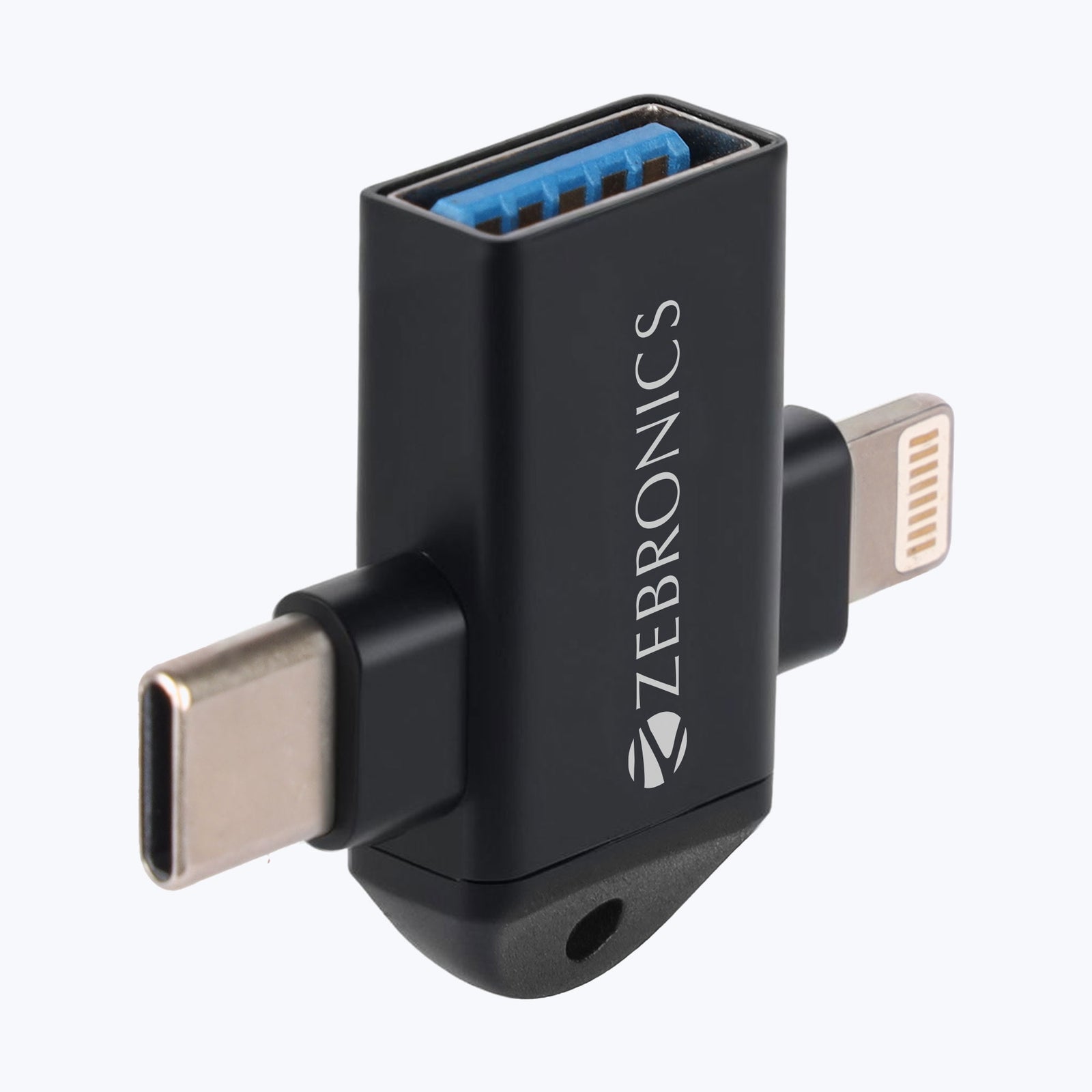 Zebronics OTG 2 - Type C / Lightning to USB 3.0 Converter