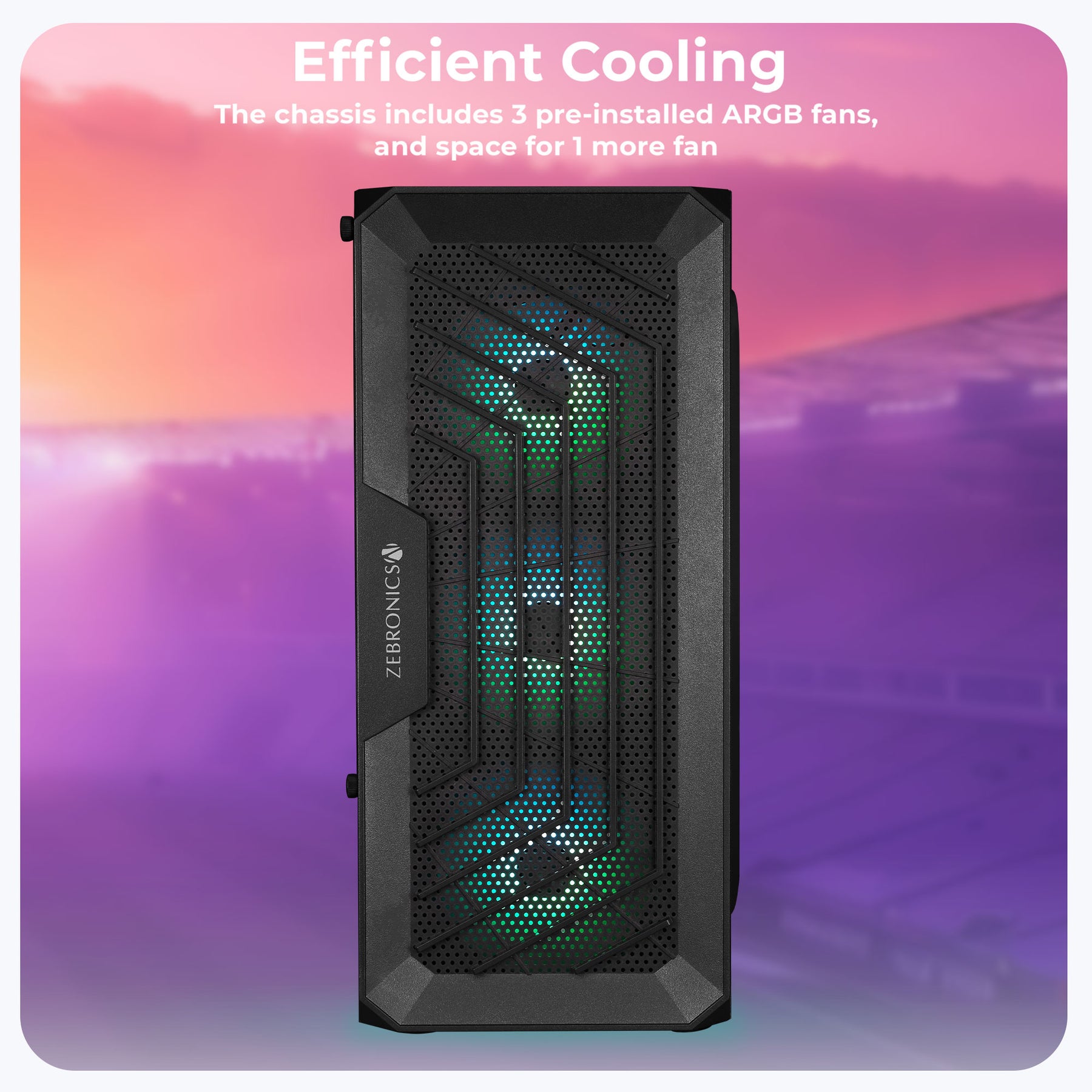 Zebronics Orcus Premium Gaming Chassis