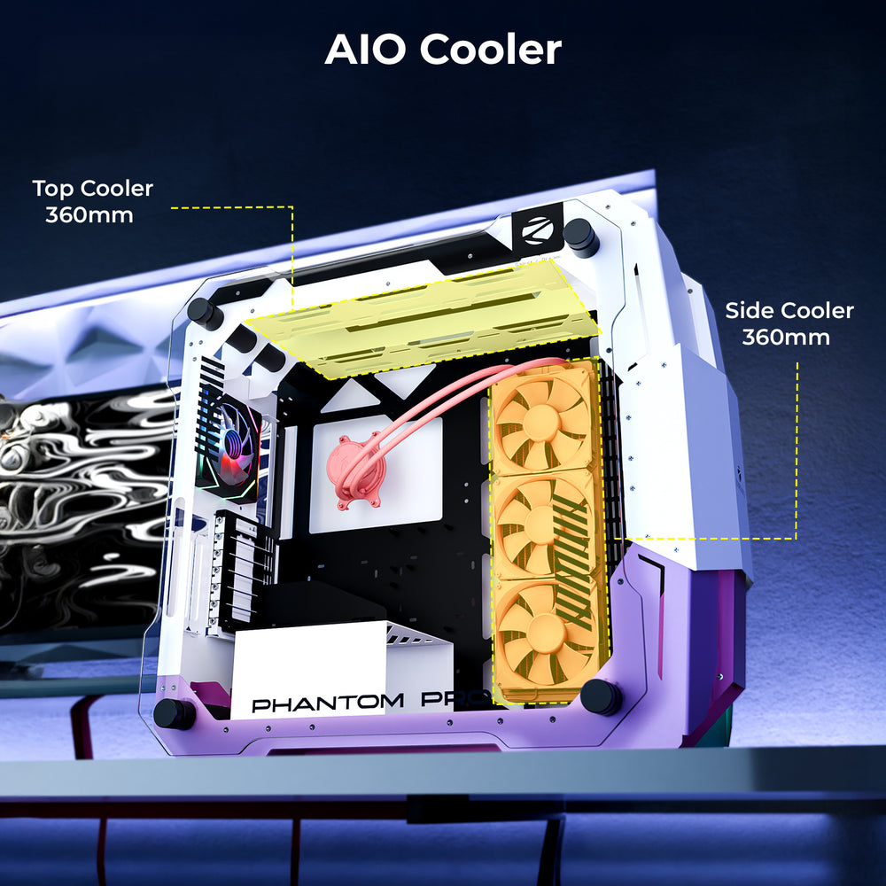 Zebronics Phantom Pro Premium Gaming Chassis