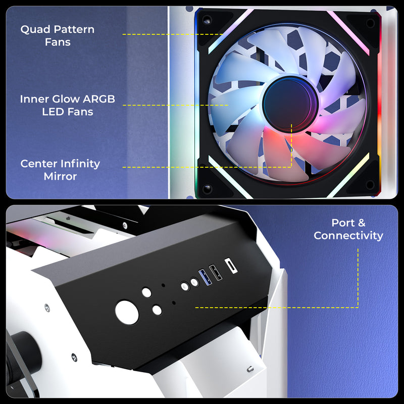 Zebronics Phantom Pro Premium Gaming Chassis