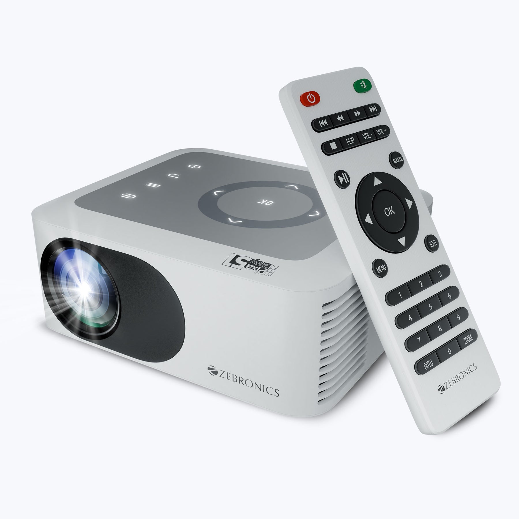 Zebronics PixaPlay 51 LED Projector