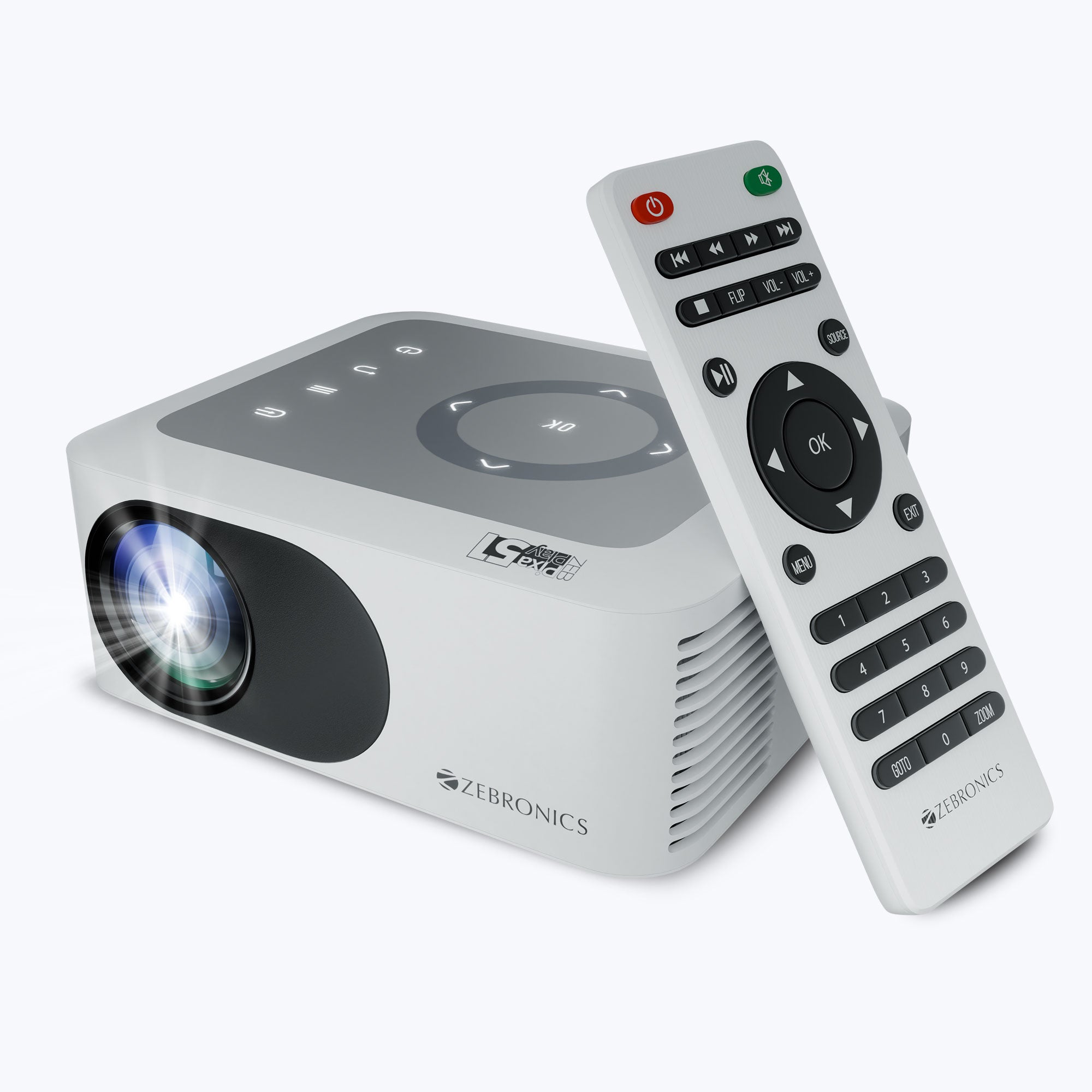 Zebronics PixaPlay 51 LED Projector