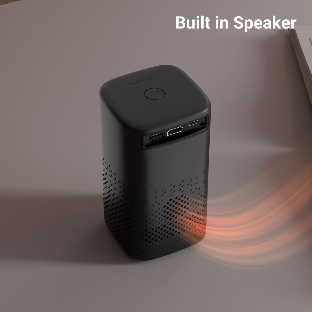 Zebronics PixaPlay 74B LED Projector