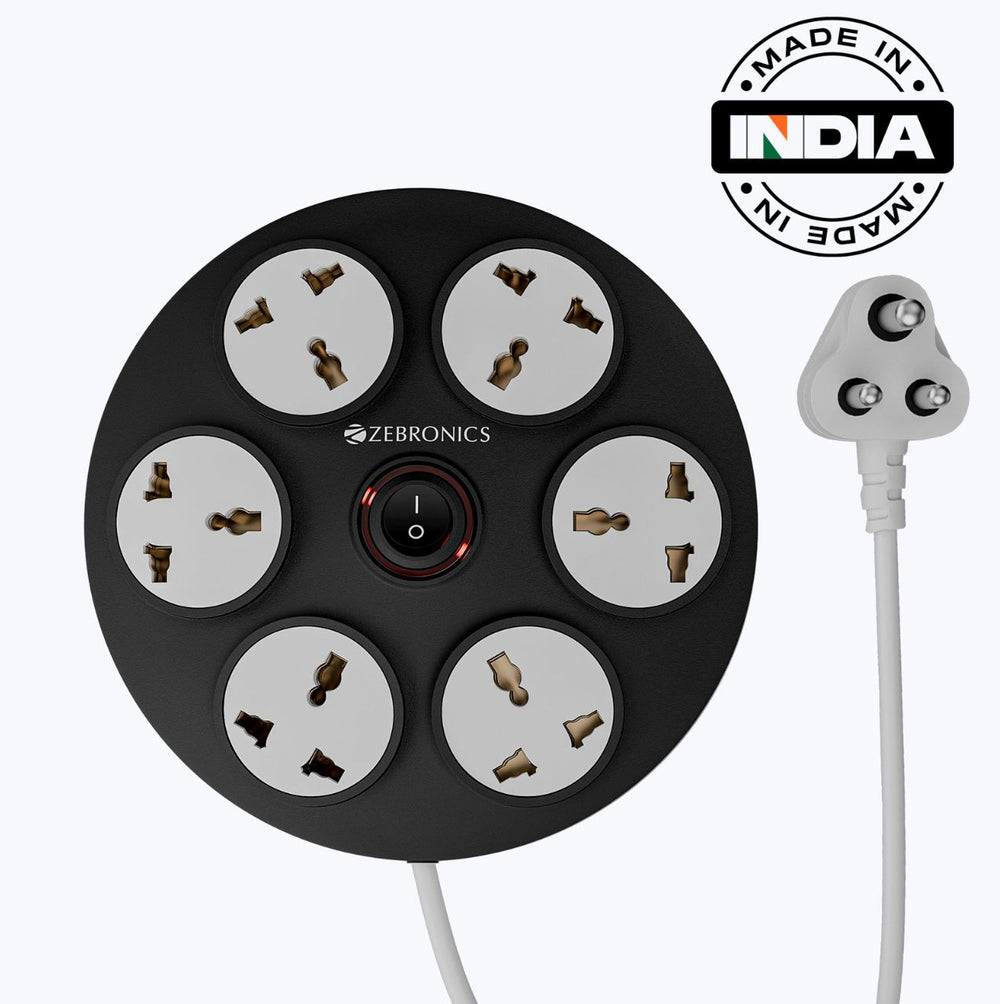 Zebronics Power Block 162 Power Extension Strip
