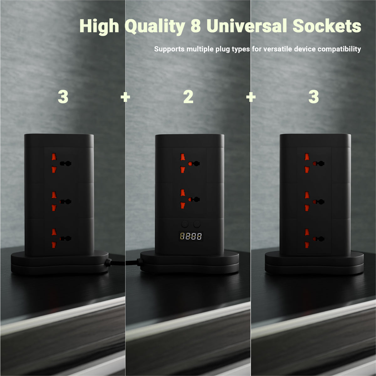 Zebronics Power Block 385 Power Extension Strip