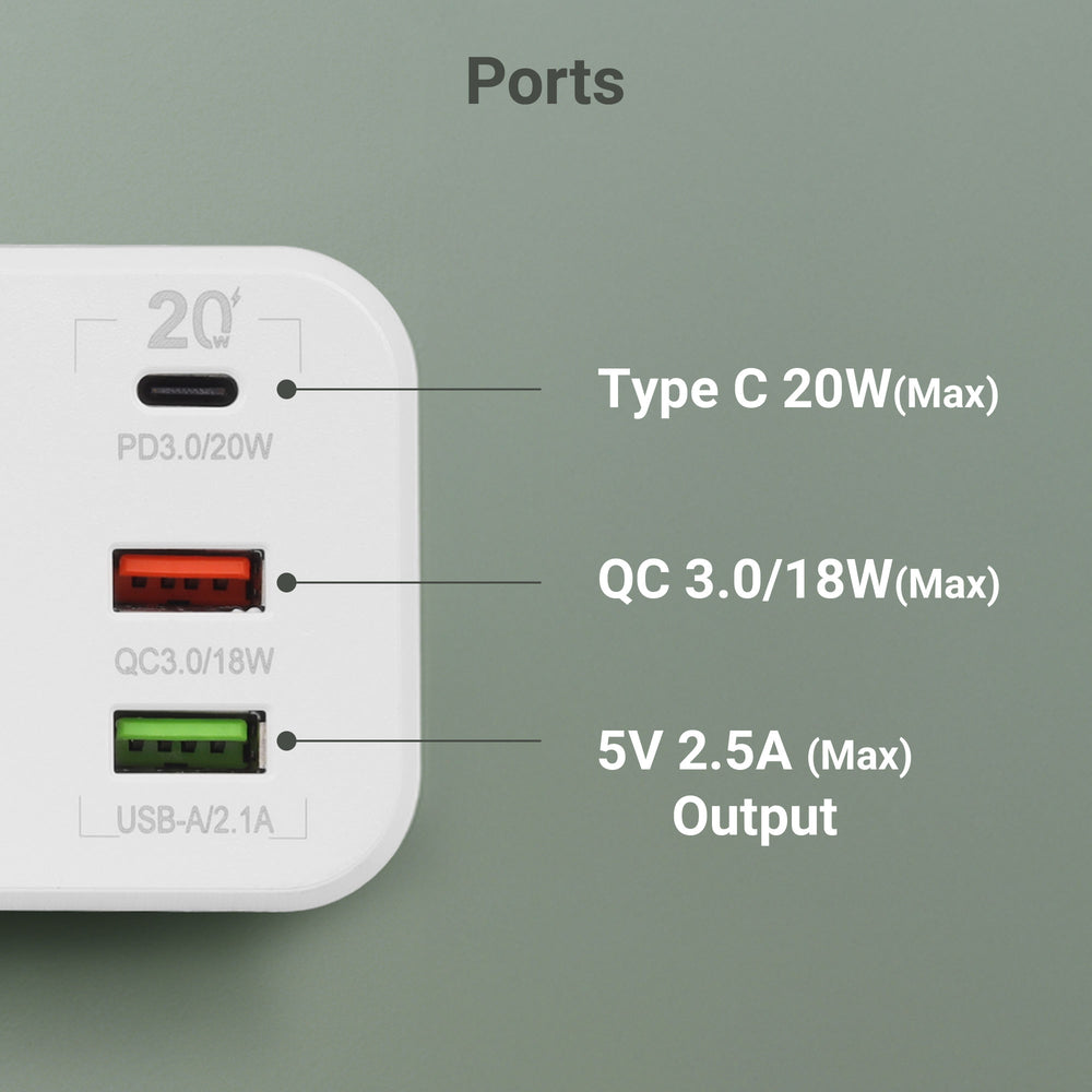 Zebronics Power Plug 23 Power Extension Strip