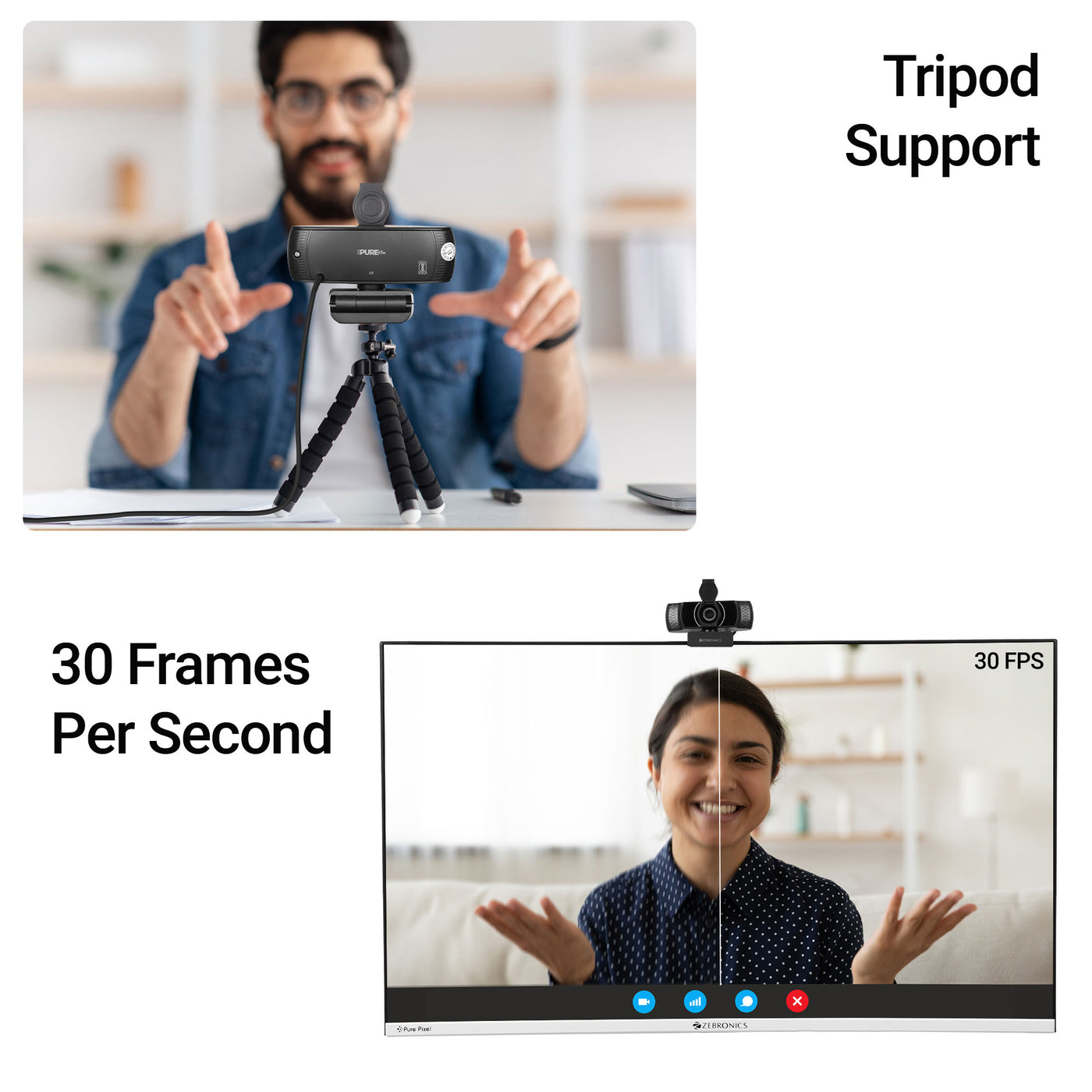 Zebronics Pure Plus Web Camera