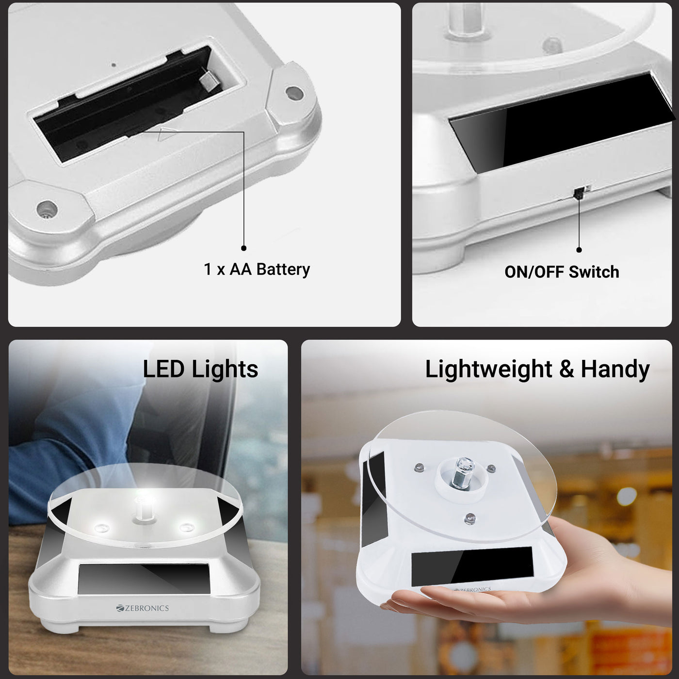 Zebronics RPD100 Rotating Product Display