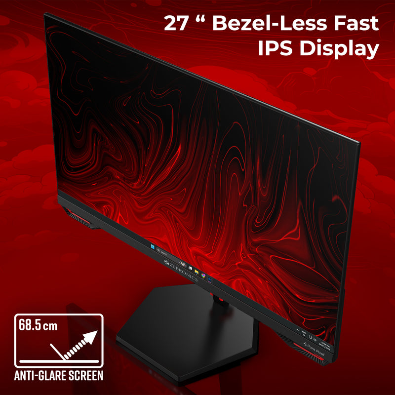 Zebronics S27A (220Hz) Premium Gaming Monitor