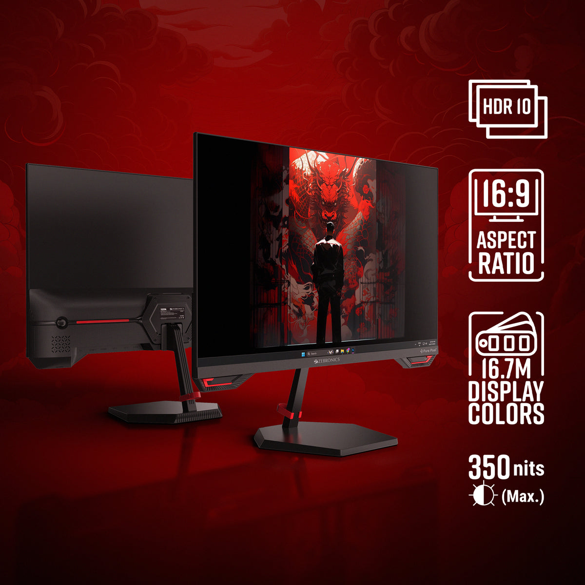 Zebronics S27A (220Hz) Premium Gaming Monitor