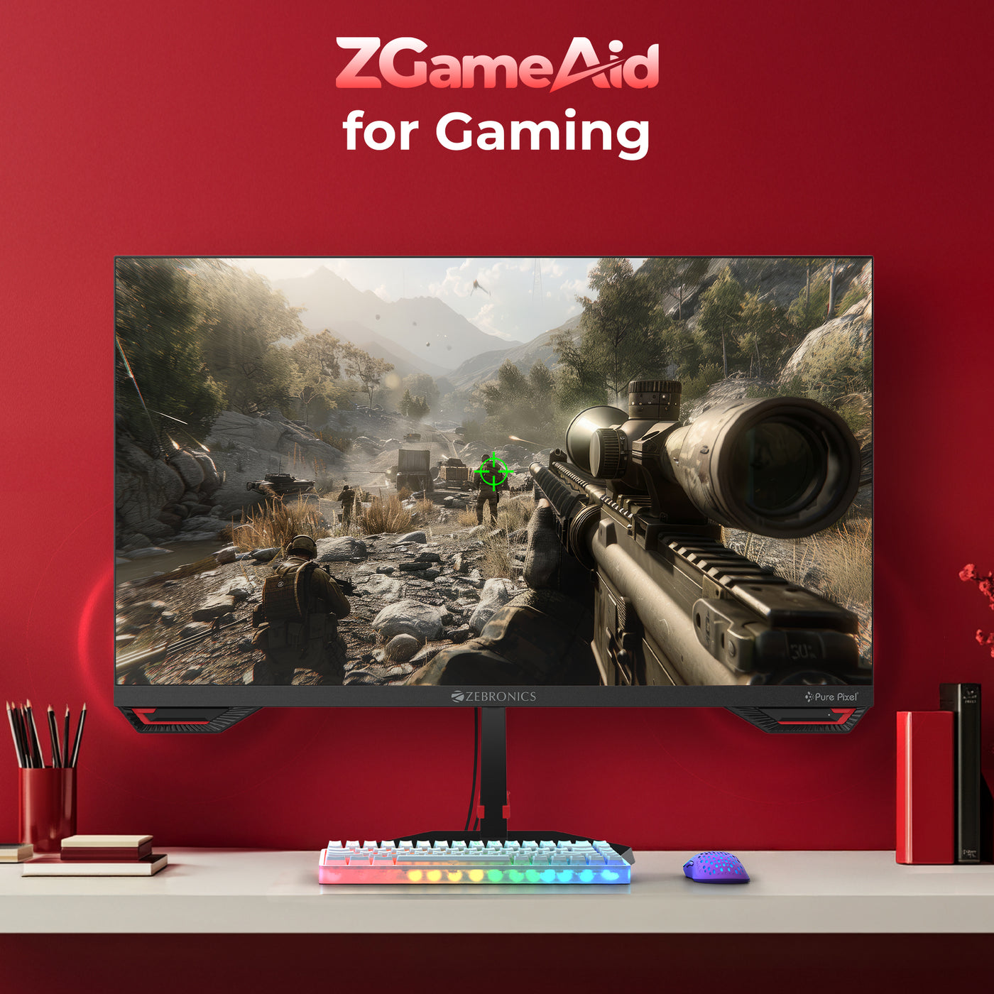 Zebronics S27A (220Hz) Premium Gaming Monitor