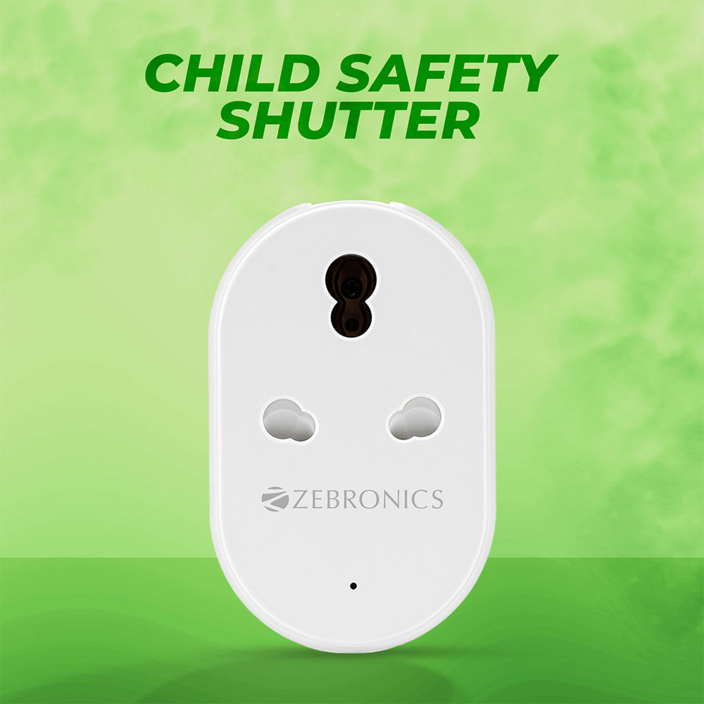 Zebronics SP116 (16A) Smart WiFi Plug