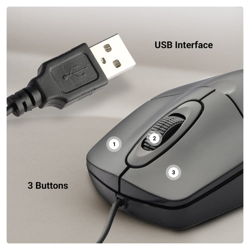 Zebronics Scoot Wired Mouse