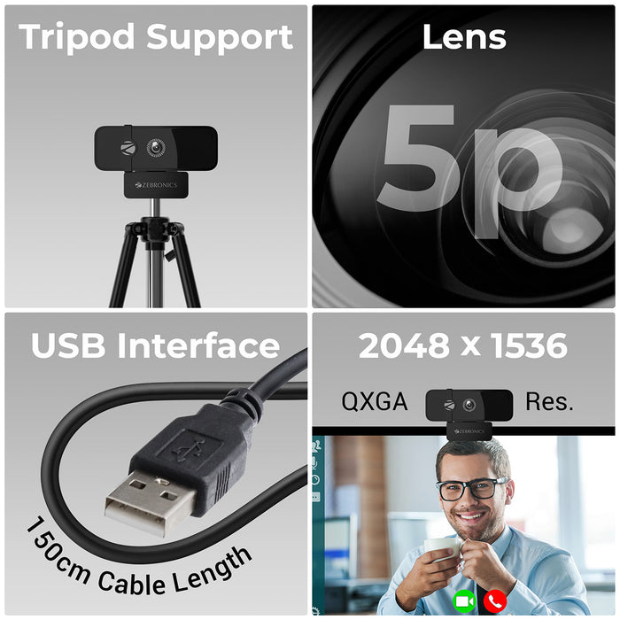 Zebronics Sharp Pro Web Camera