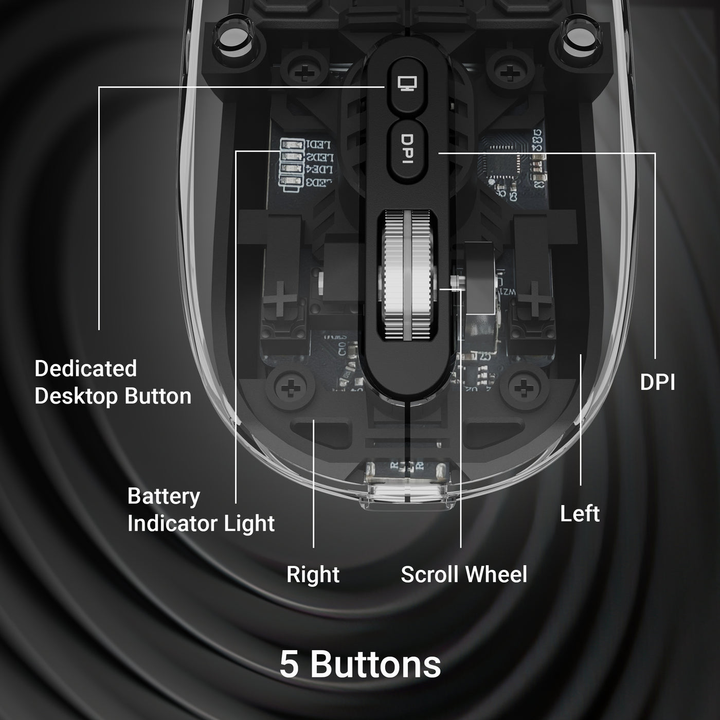 Zebronics Sheer Wireless Mouse