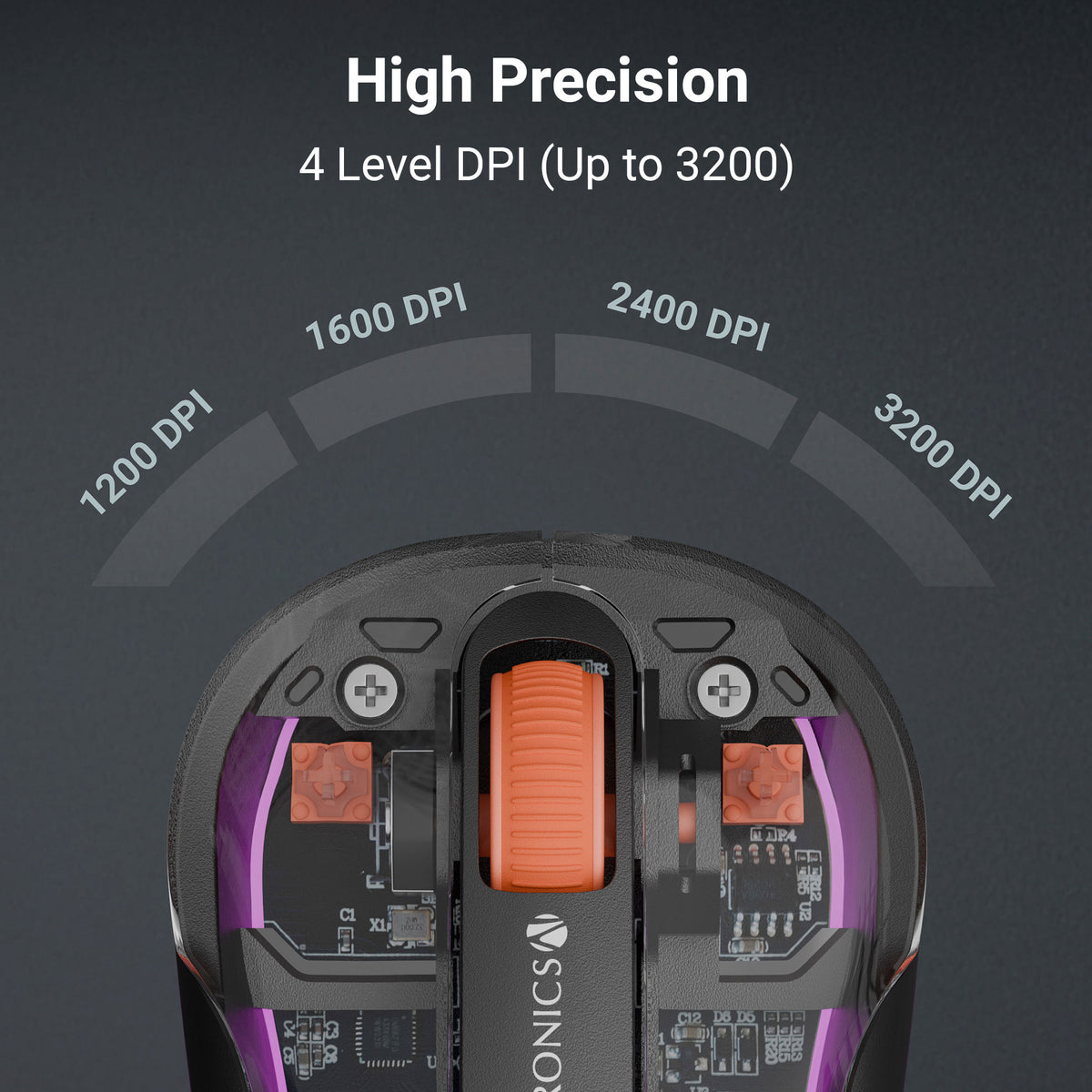 Zebronics Sheer Plus wireless mouse