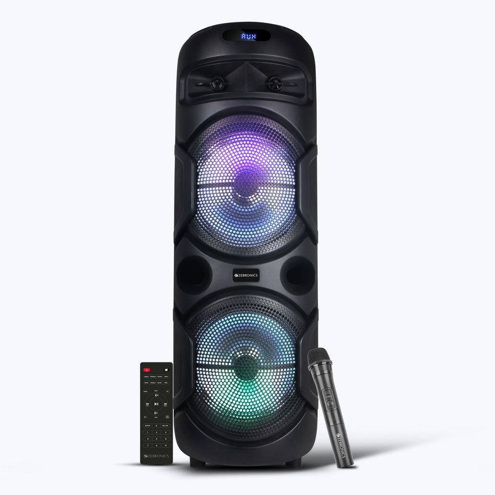 Zebronics Sono Trolley Speaker - 80W, Mic, BTv5.0