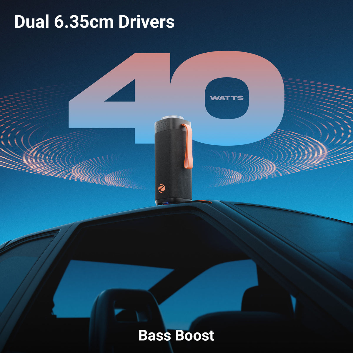 Zebronics Sound Feast 250 Portable Wireless Speaker