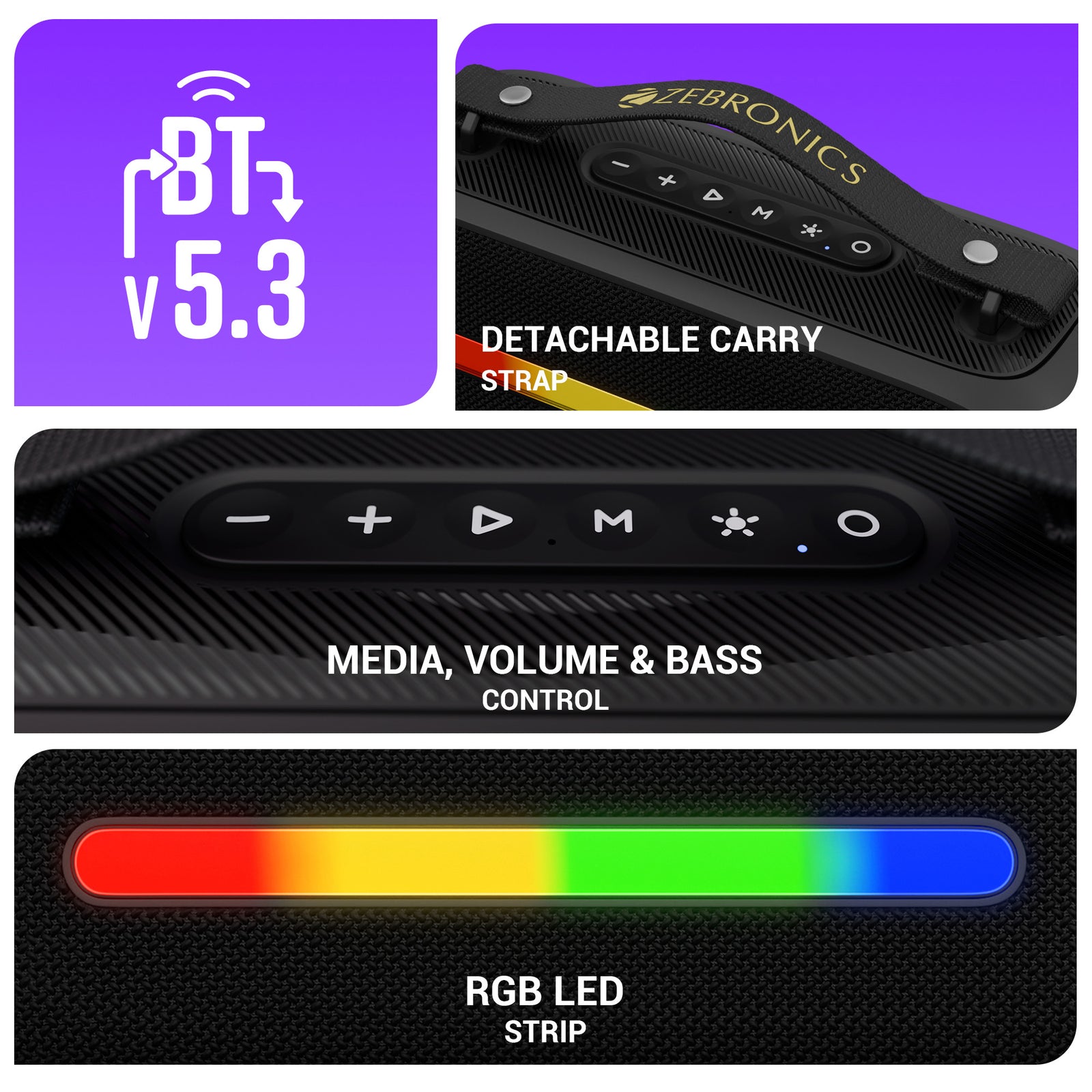 Zebronics Sound Feast 80 Wireless Speaker