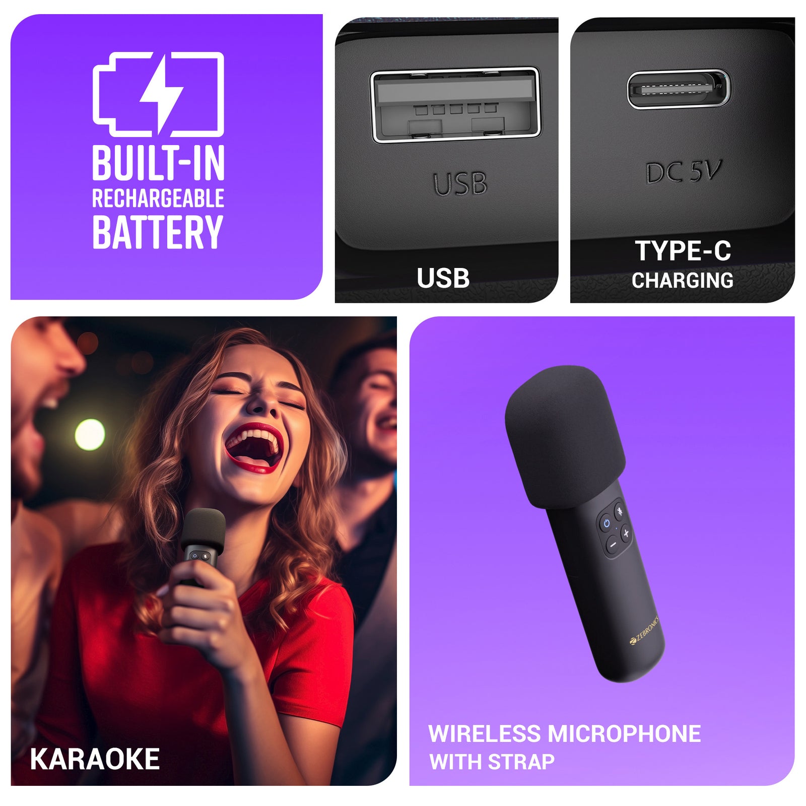 Zebronics Sound Feast 80 Wireless Speaker