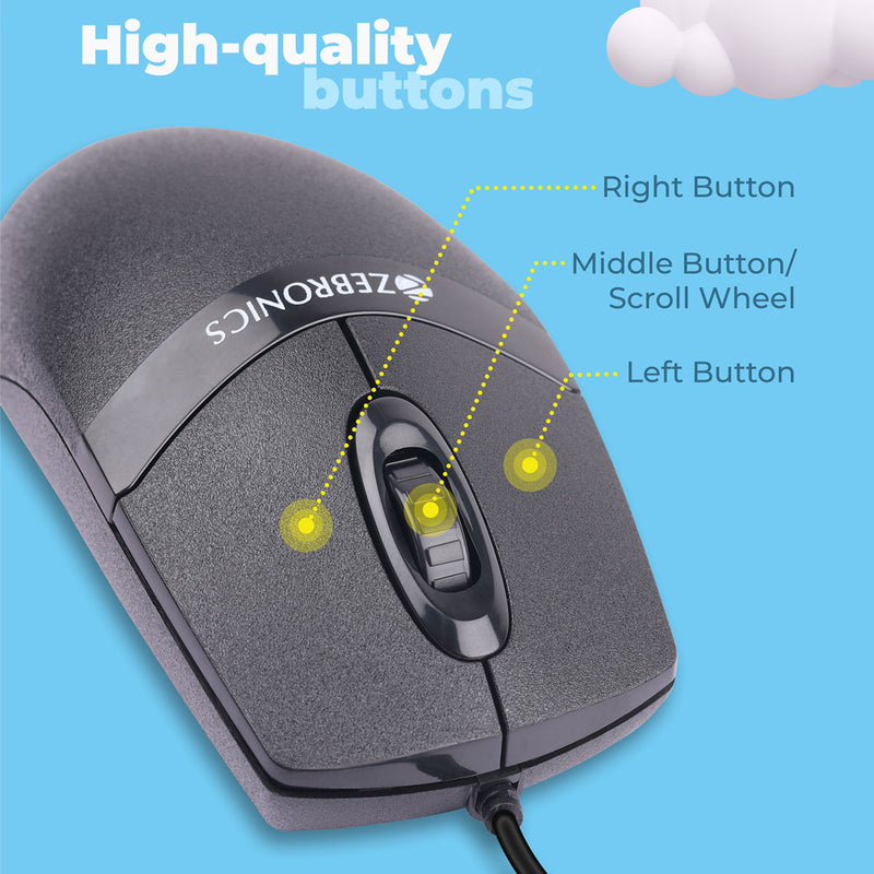Zebronics Spin Wired Mouse