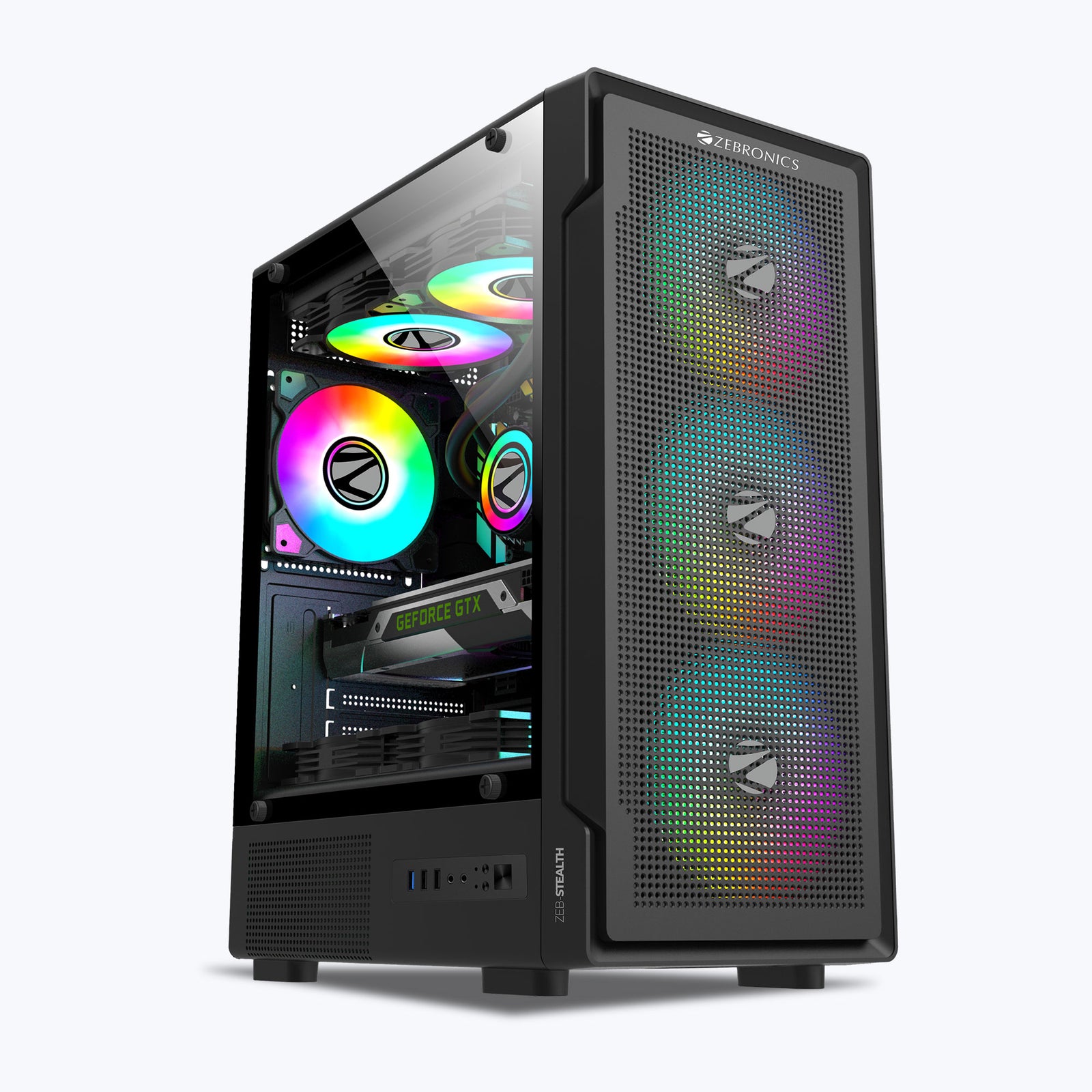 Zebronics Stealth - Premium Gaming Chassis