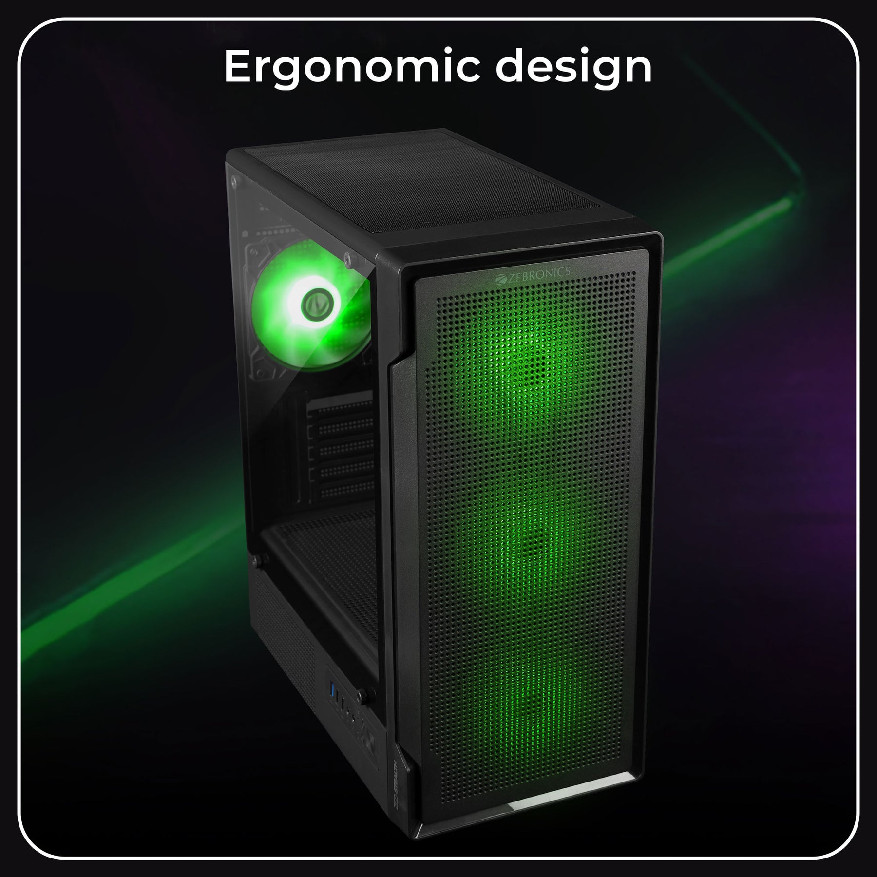 Zebronics Stealth Premium Gaming Chassis