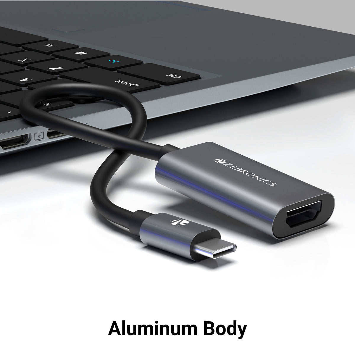 Zebronics TA250H Type C to HDMI Converter