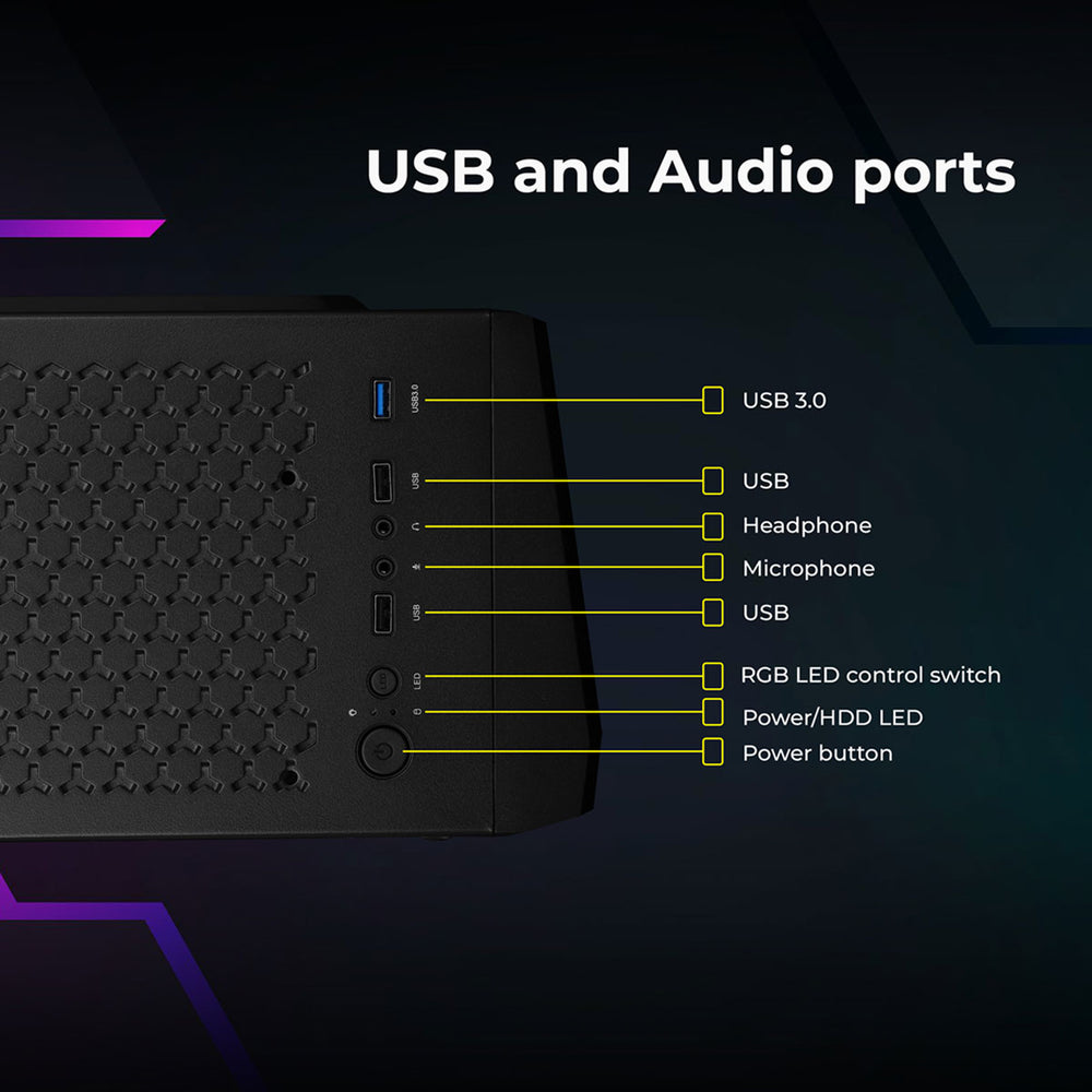 Zebronics Tachi Premium Gaming Chassis