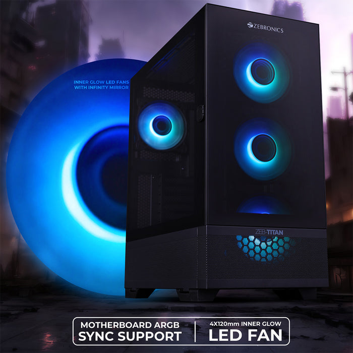 Zebronics Titan Premium Gaming Chassis