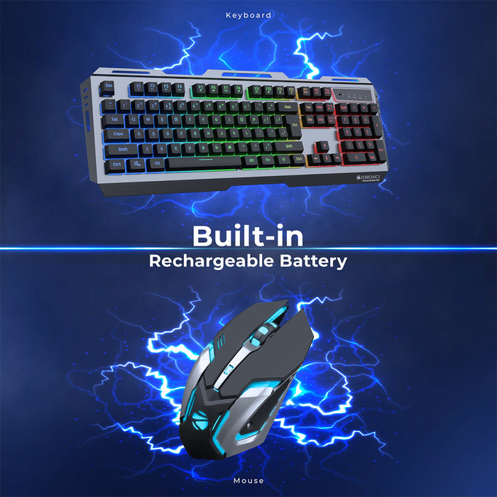 Zebronics Transformer Pro Gaming Keyboard & Mouse Combo