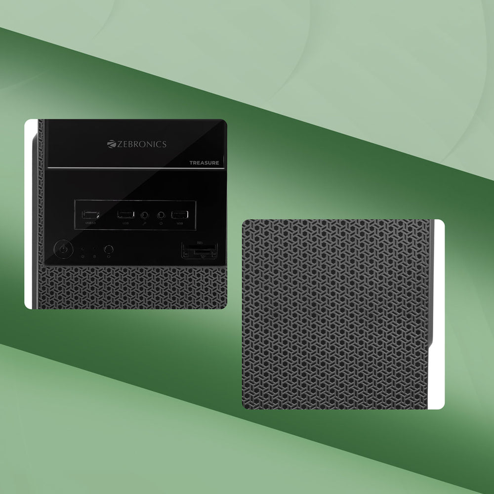 Buy Zebronics Treasure mATX Cabinet - Computech Store