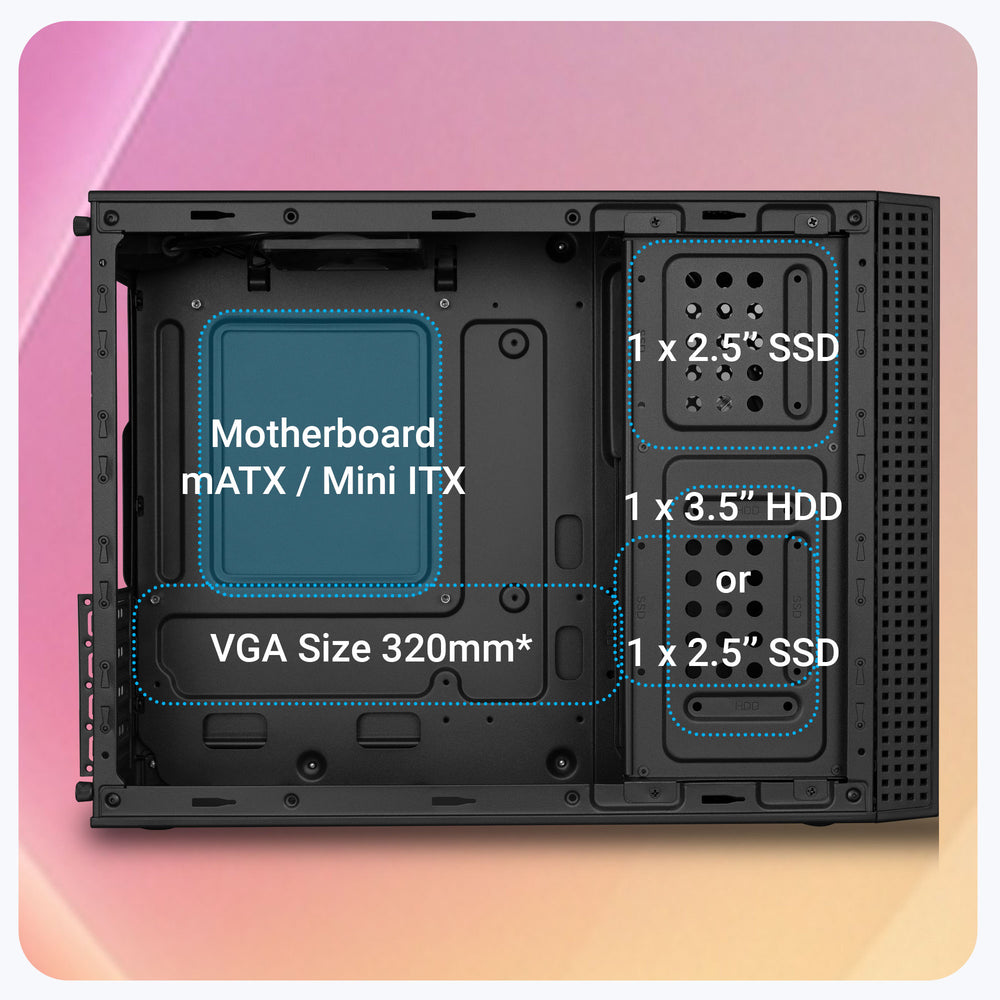 Zebronics Trim Chassis