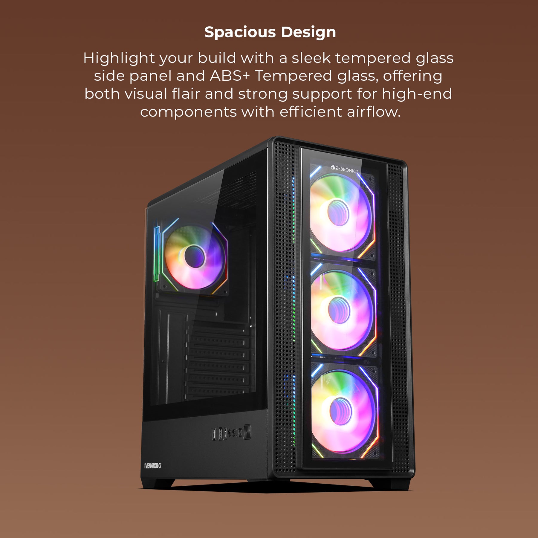 Zebronics Venator G Premium Gaming Chassis