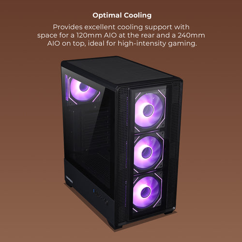 Zebronics Venator G Premium Gaming Chassis