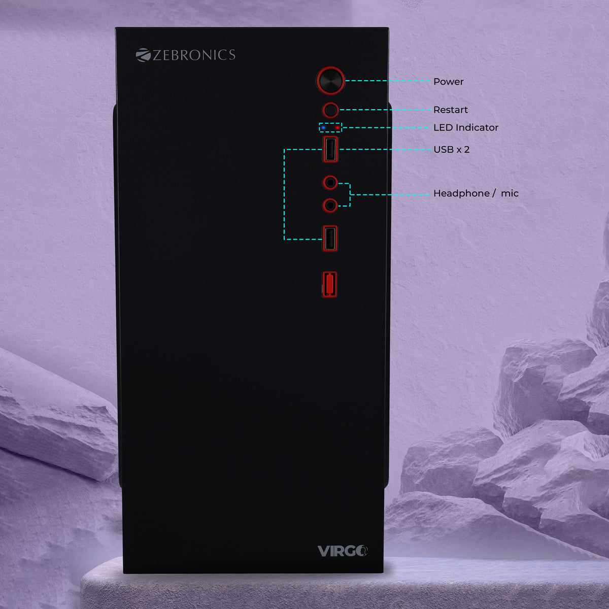 Zebronics Virgo Chassis