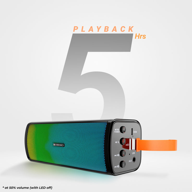 Zebronics Vita (RGB) Portable Wireless Speaker