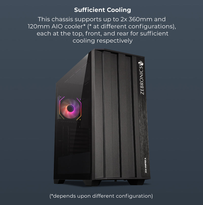 Zebronics Vortex Premium Gaming Chassis