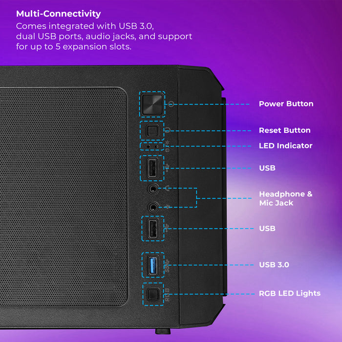 Zebronics Zyro Premium Gaming Chassis