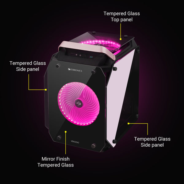 Zebronics Venus Evo Gaming Chassis
