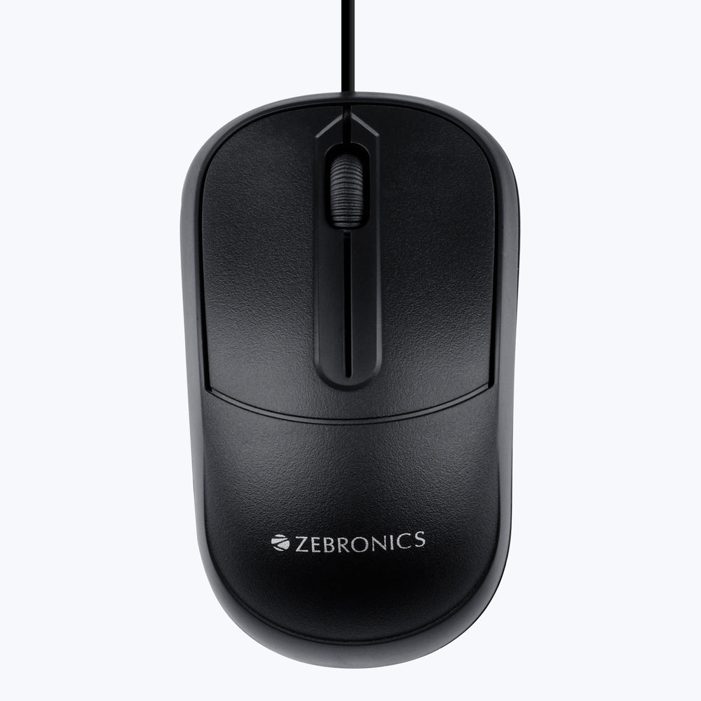 Zebronics Comfort + Wired Mouse