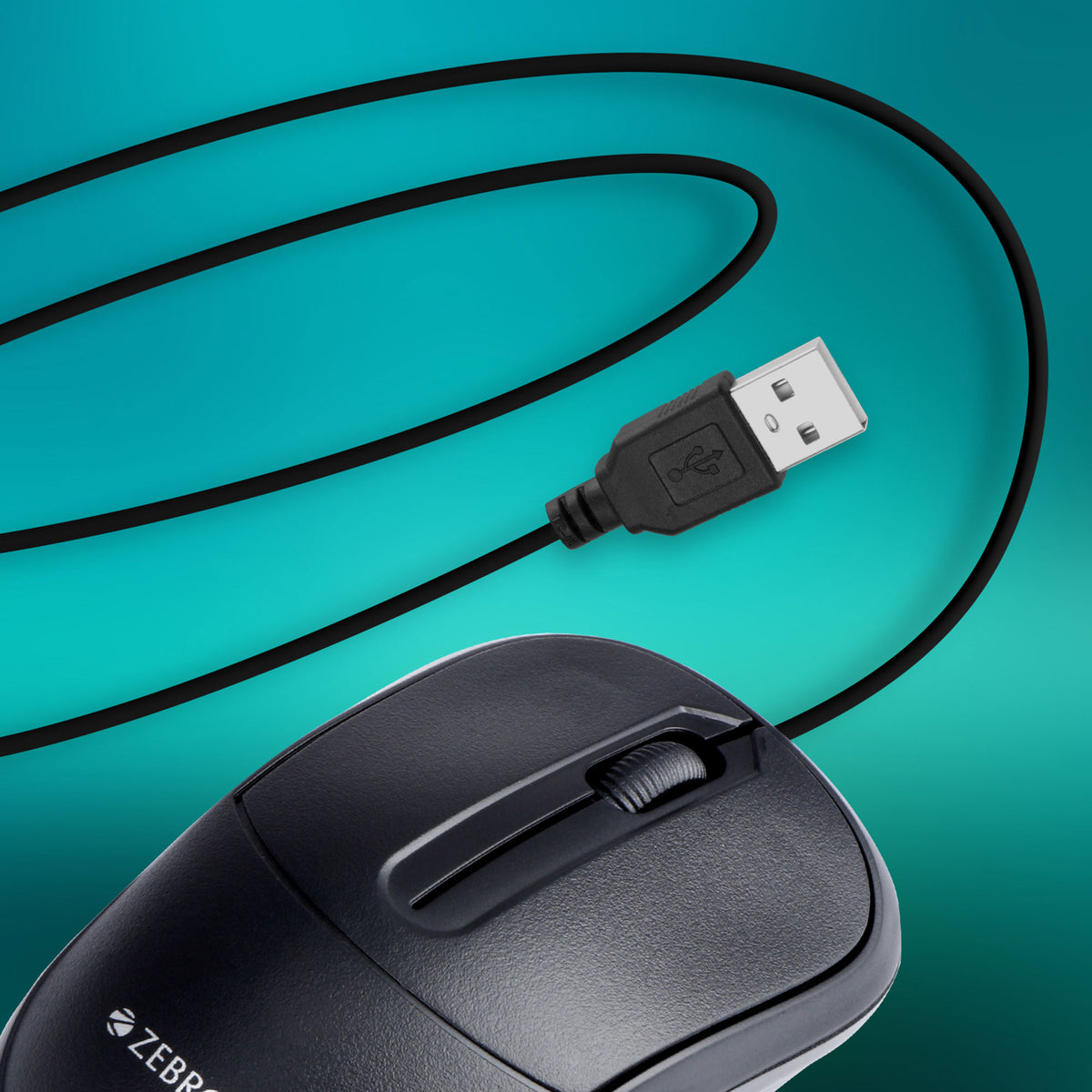Zebronics Comfort + Wired Mouse